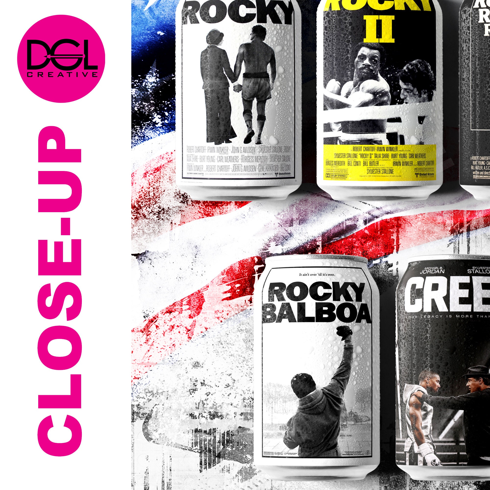 ROCKY BALBOA Collection CREED Beer Can Art Print Poster - Etsy