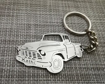 1955 Chevy Keychain - Etsy