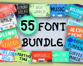 90s Fonts Canva - Etsy