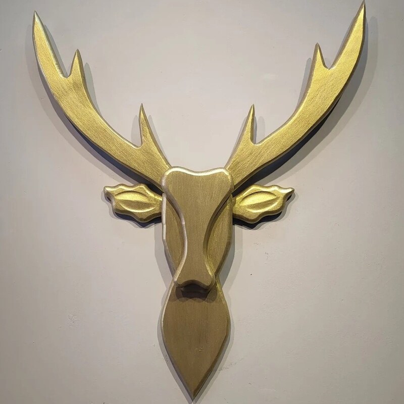 Wooden Antlers - Etsy