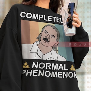 RETRO Completely Normal Phenomenon Dyatlov Sweatshirt, Meme Chernobyl ...