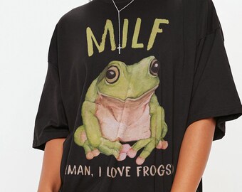 Milf Frog T Shirt - Etsy