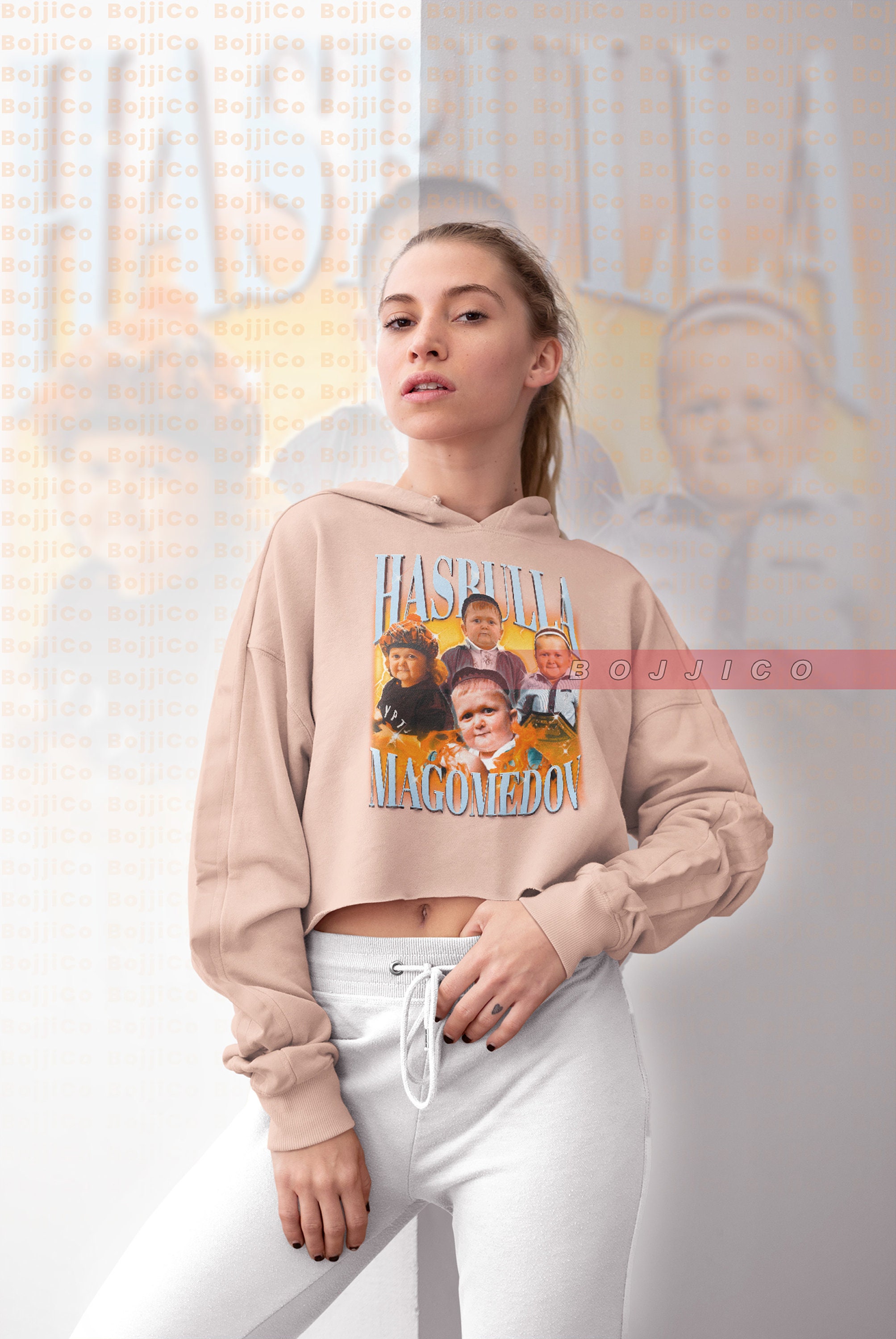 King Hasbulla Magomedov Sweathirt, Hasbulla Homage Sweatshirt Designed ...
