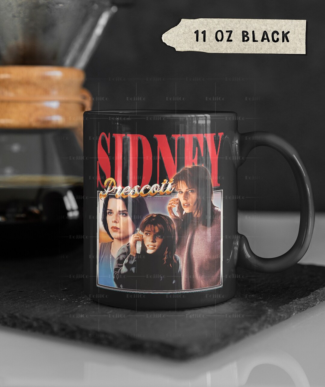 SIDNEY PRESCOTT SCREAM Coffee Mug, Neve Campbell Scary Movie Mug ...