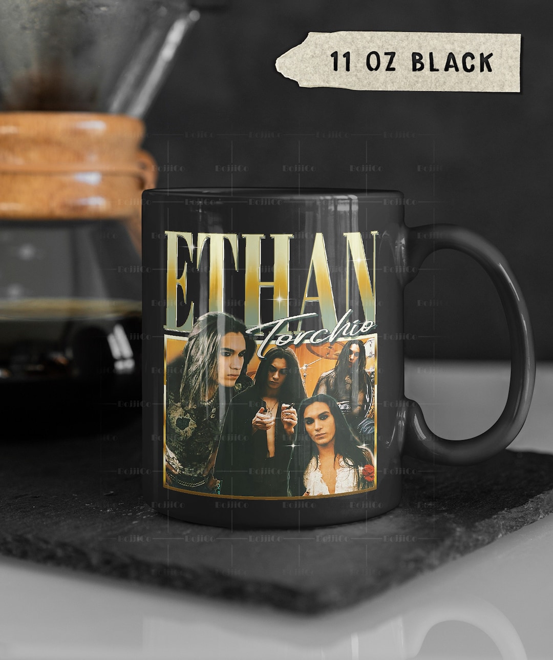 ETHAN TORCHIO Vintage Coffee Mug Ethan Torchio Homage Mug Ethan Torchio ...