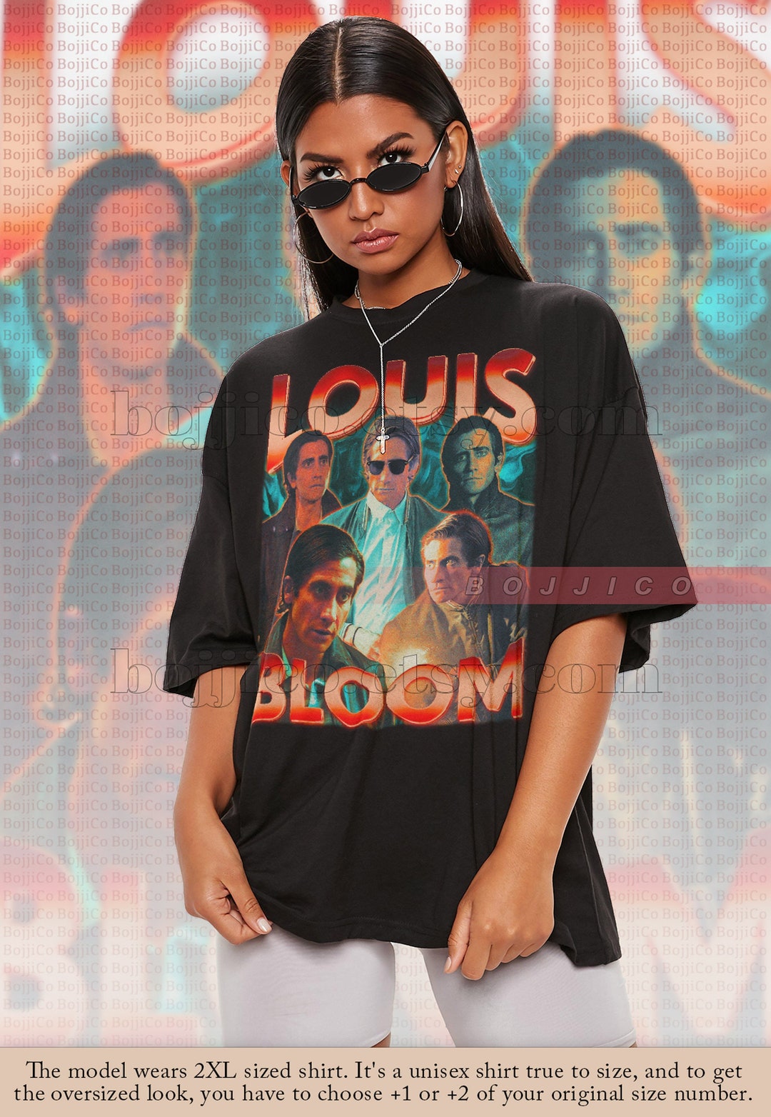 RETRO LOUIS BLOOM Shirt, Lou Bloom Tshirt, Nightcrawler Shirt, Jake ...
