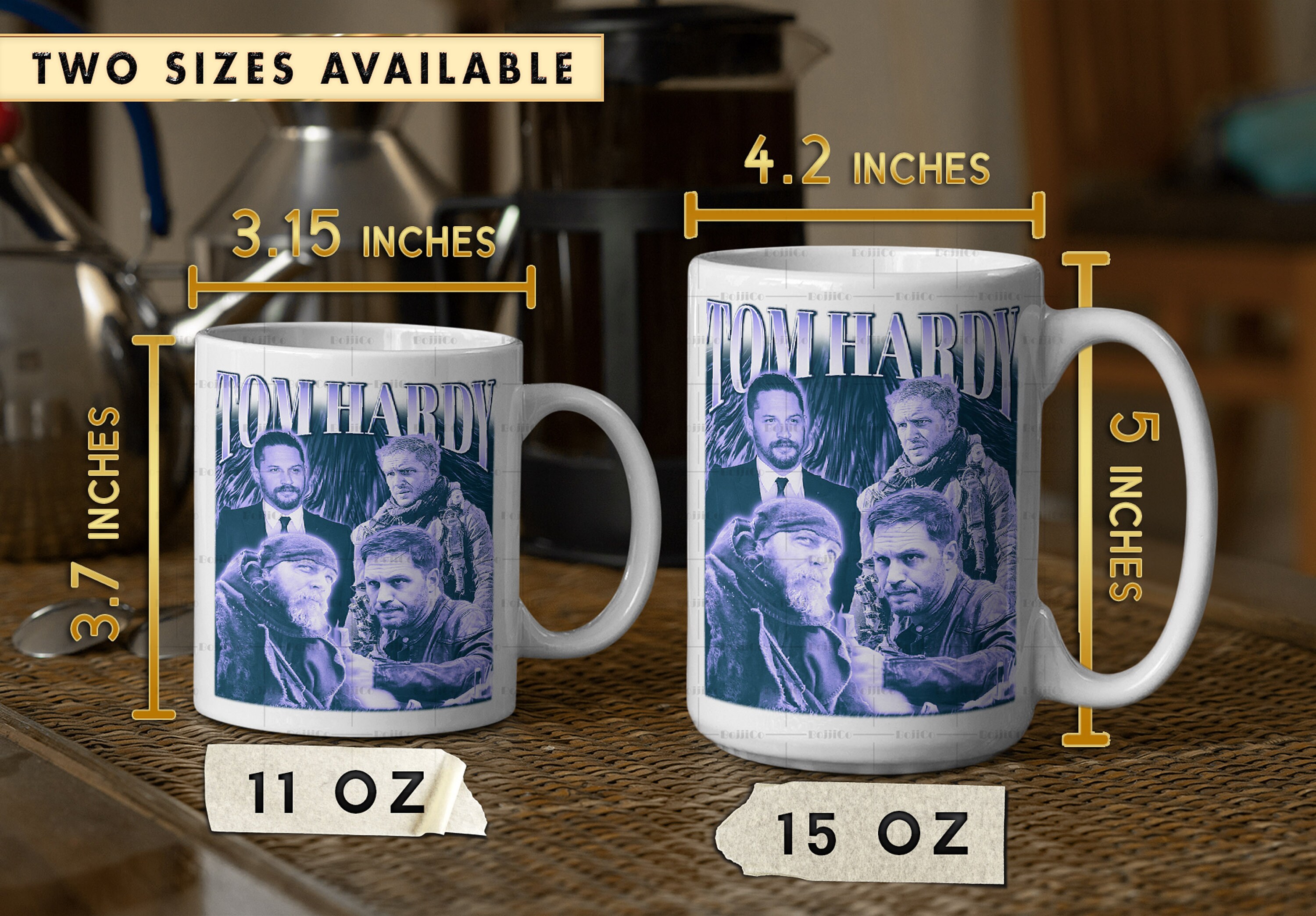 RETRO Tom Hardy Vintage Mug Tom Hardy Homage Coffee Mug - Etsy