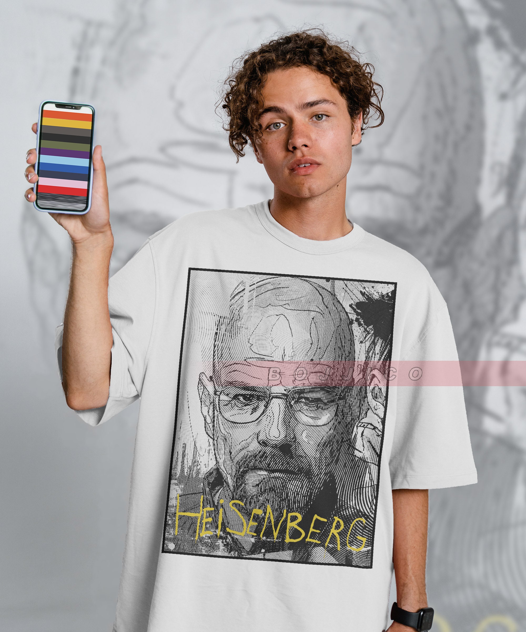 Actual Heisenberg Drawing