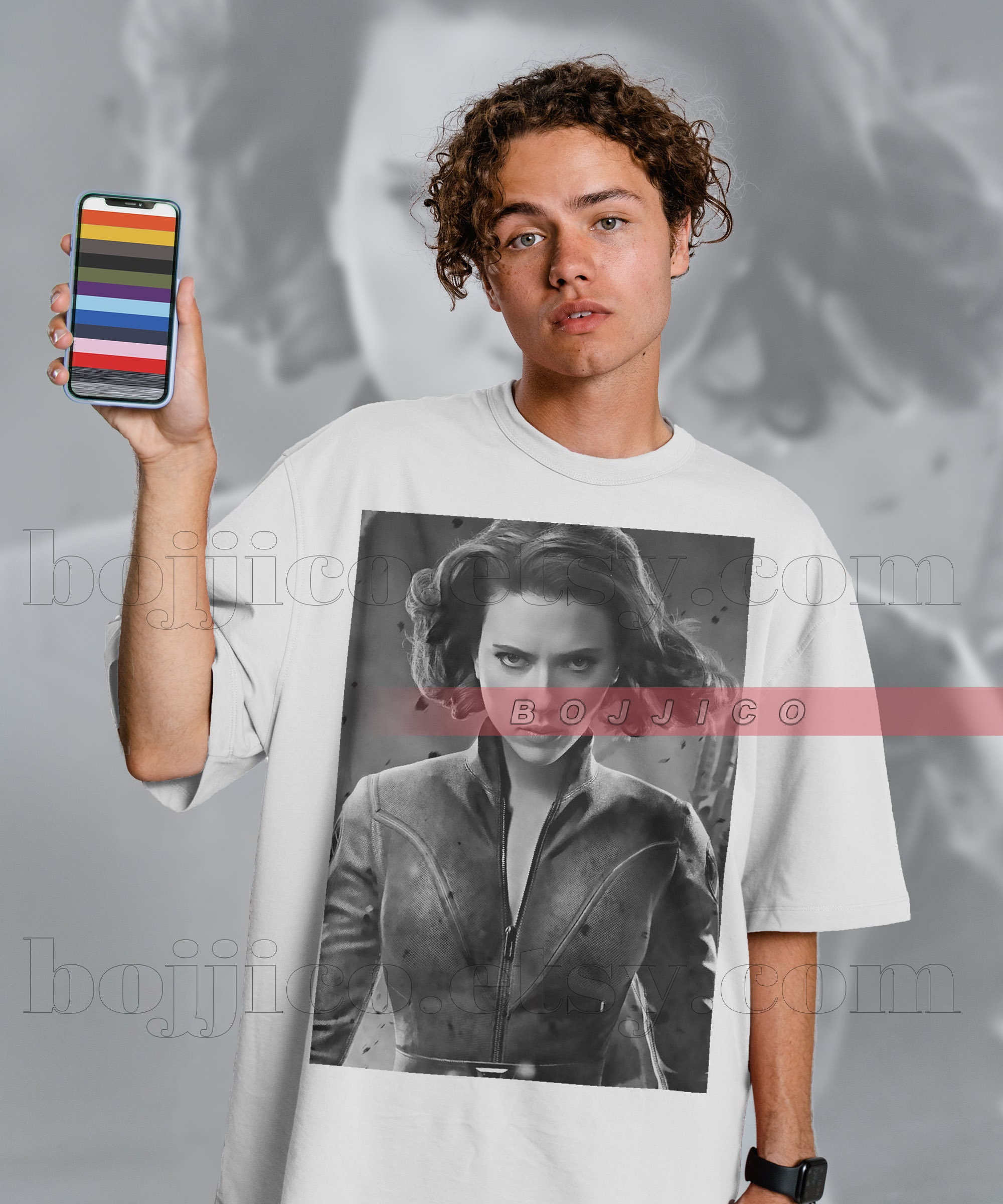 Scarlett Johansson Shirt Natasha Romanoff Jordan Two Delta - Etsy