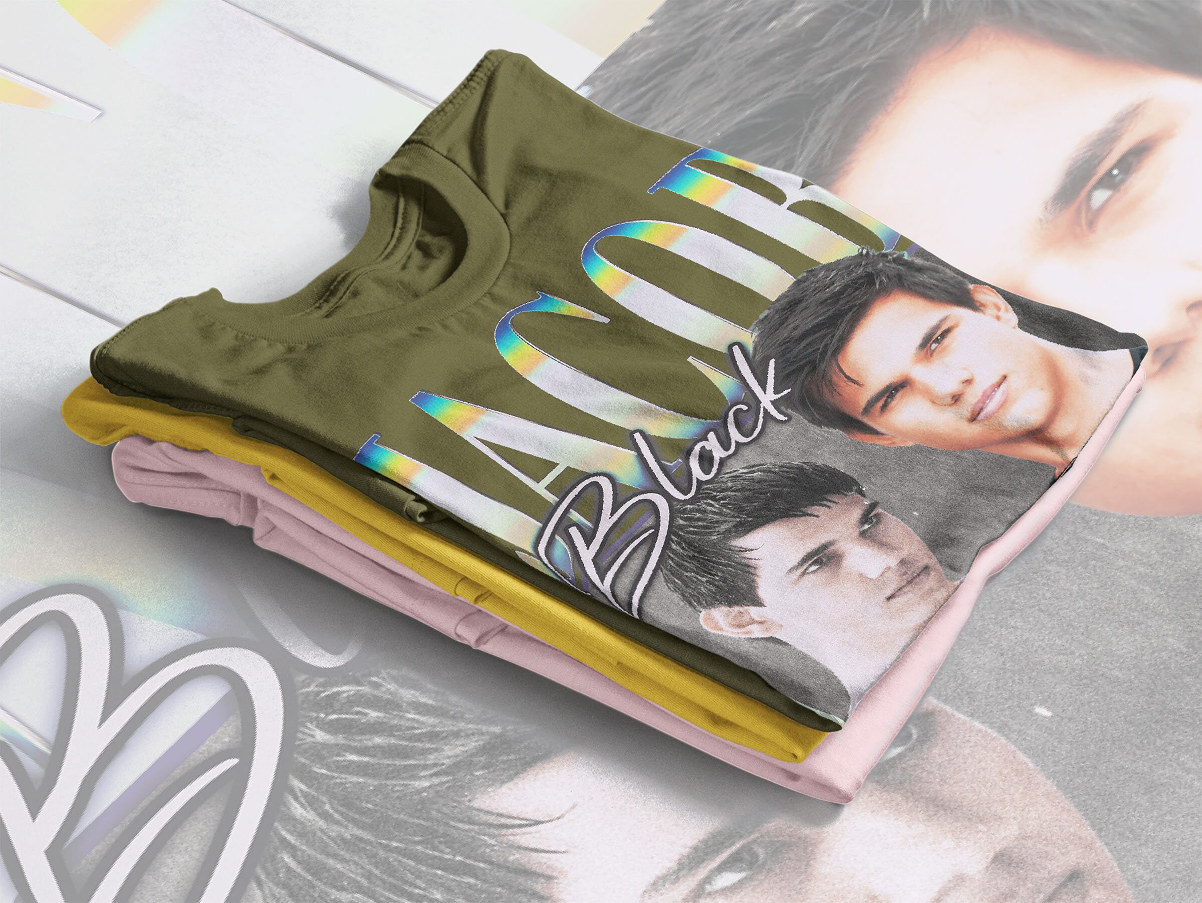 JACOB BLACK Shirt, Edward Cullen shirt, Robert Pattinson shirt sold by ...