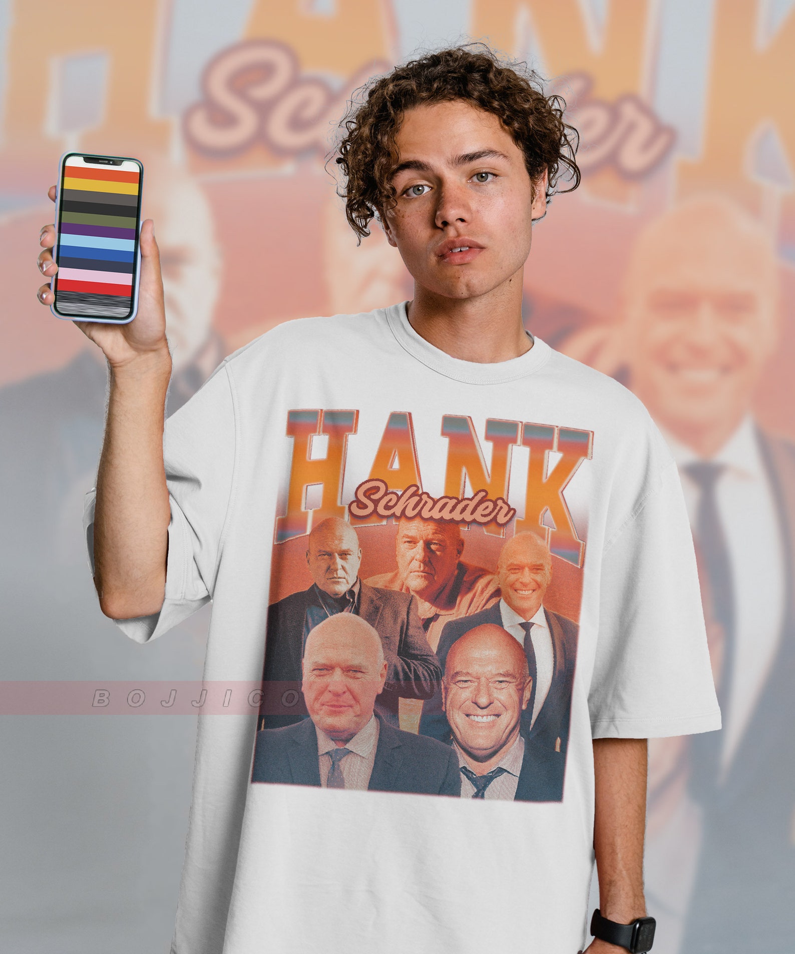 HANK Schrader Vintage Retro Tshirt Agent Albuquerque DEA Asac - Etsy