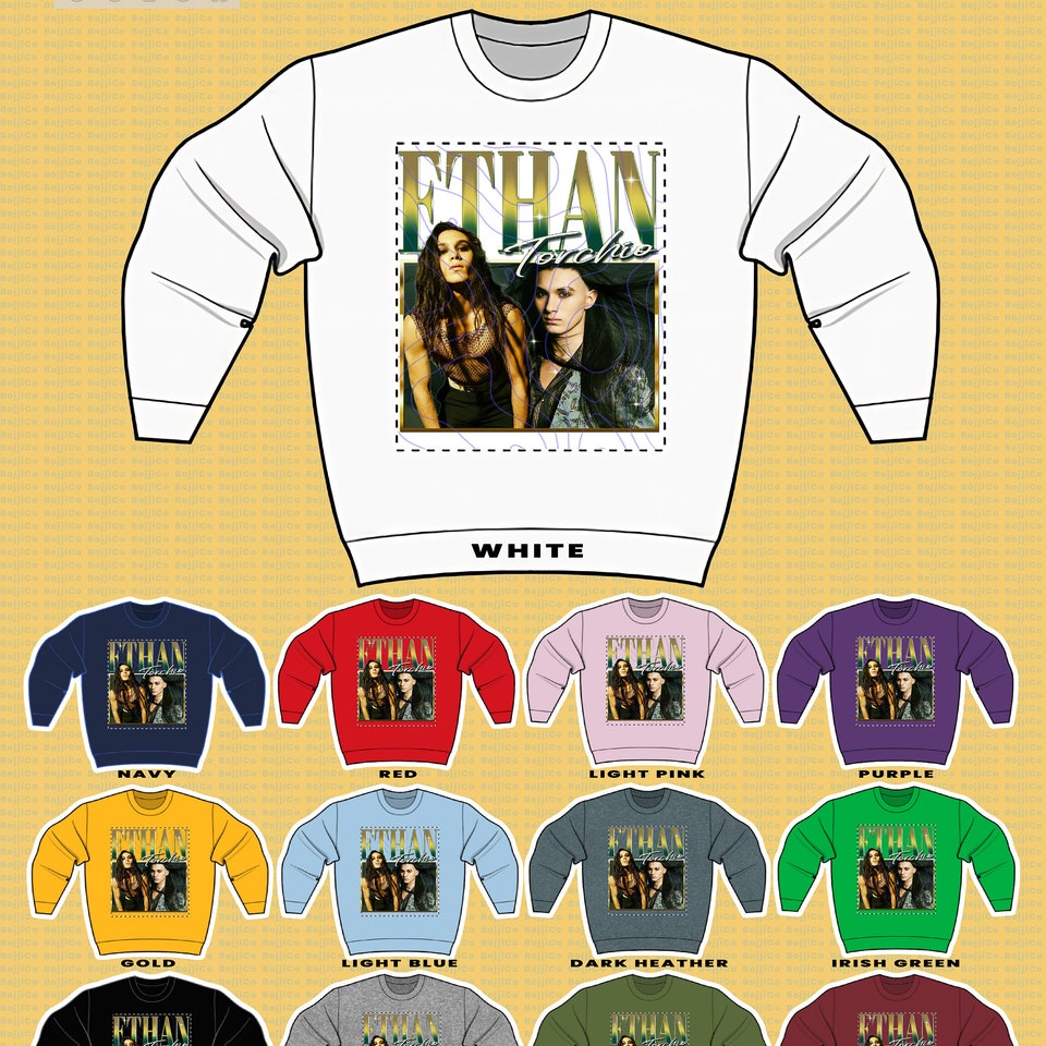 ETHAN TORCHIO Vintage Sweatshirt | Ethan Torchio Maneskin | Ethan ...