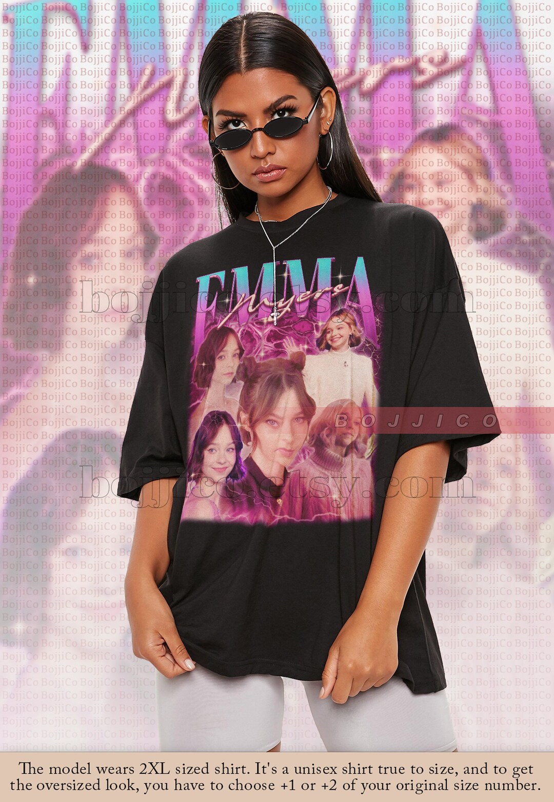 EMMA MYERS Vintage Shirt Emma Myers Homage Tshirt Emma Myers - Etsy