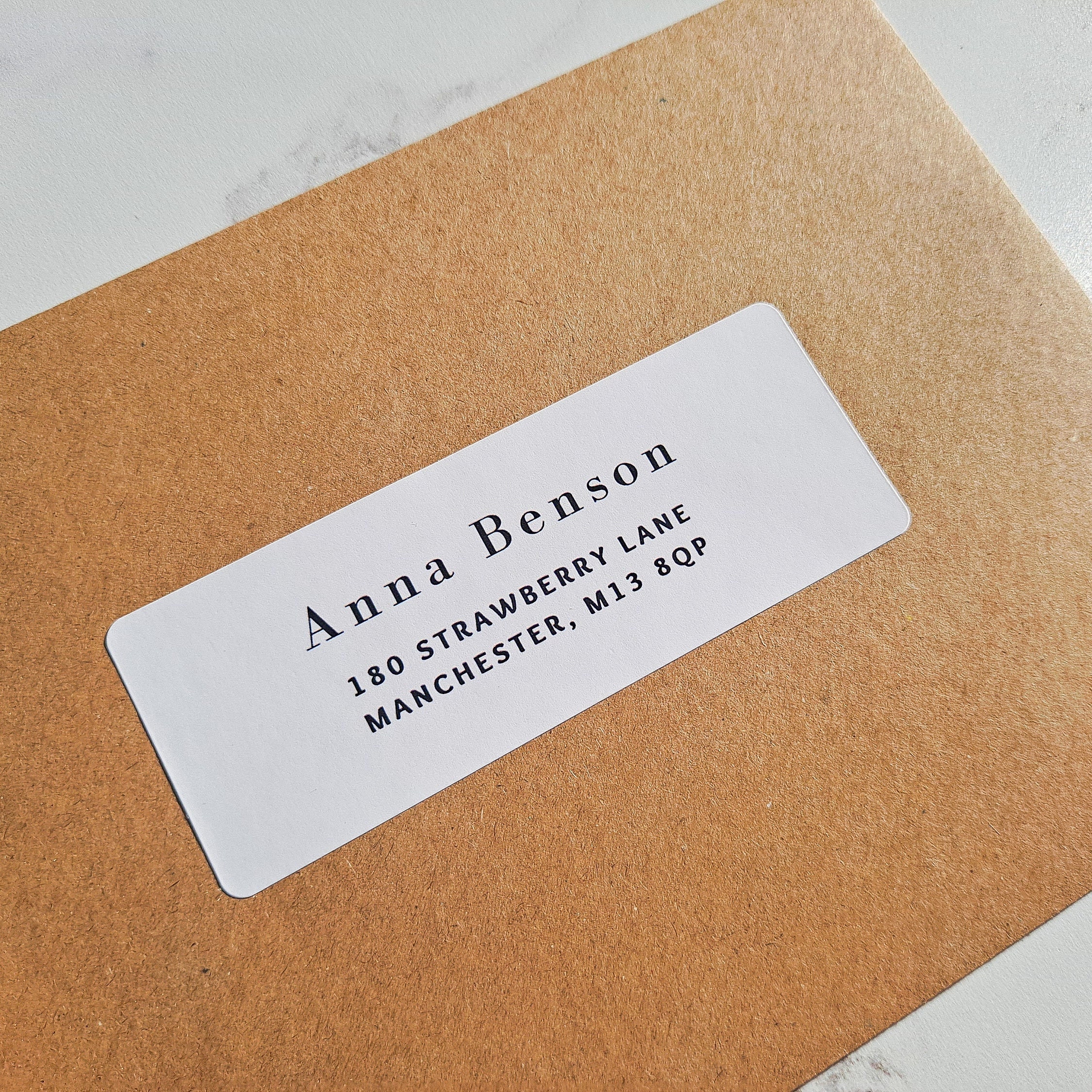 Custom Guest Address Labels, Wedding Envelope Addressing, Modern Text ...
