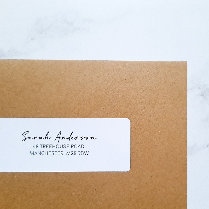 Address Label - Etsy