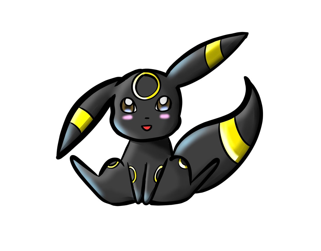 Umbreon Sticker - Etsy