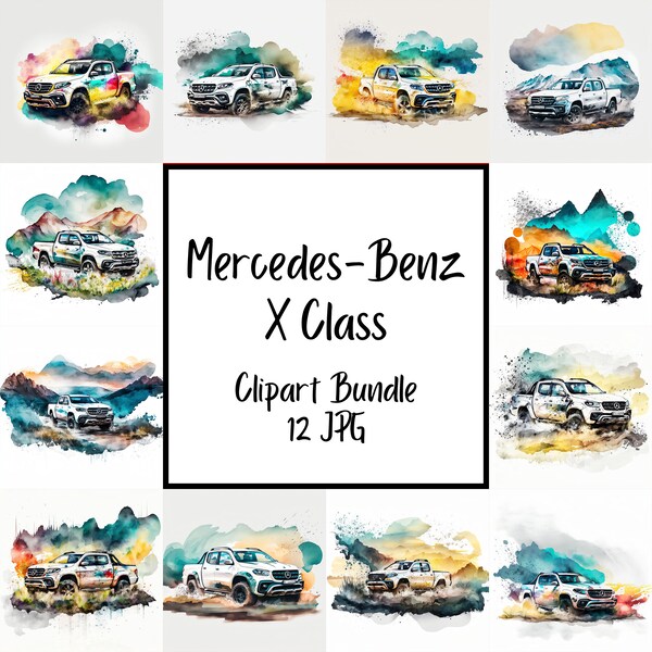 Mercedes Benz Painting - Etsy