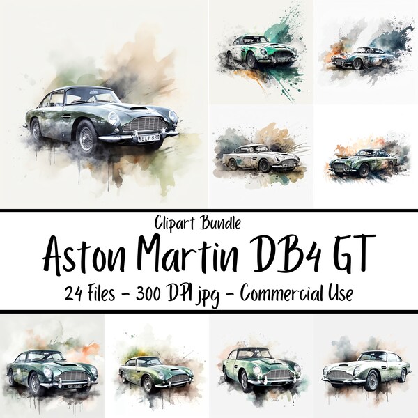 Aston Martin Clipart - Etsy