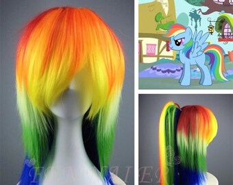 My Little Pony Wig - Etsy