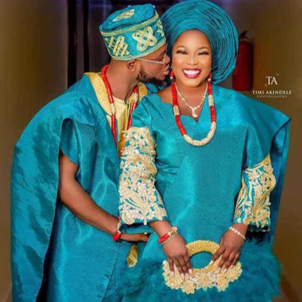 Two Toned Aso Oke - Etsy