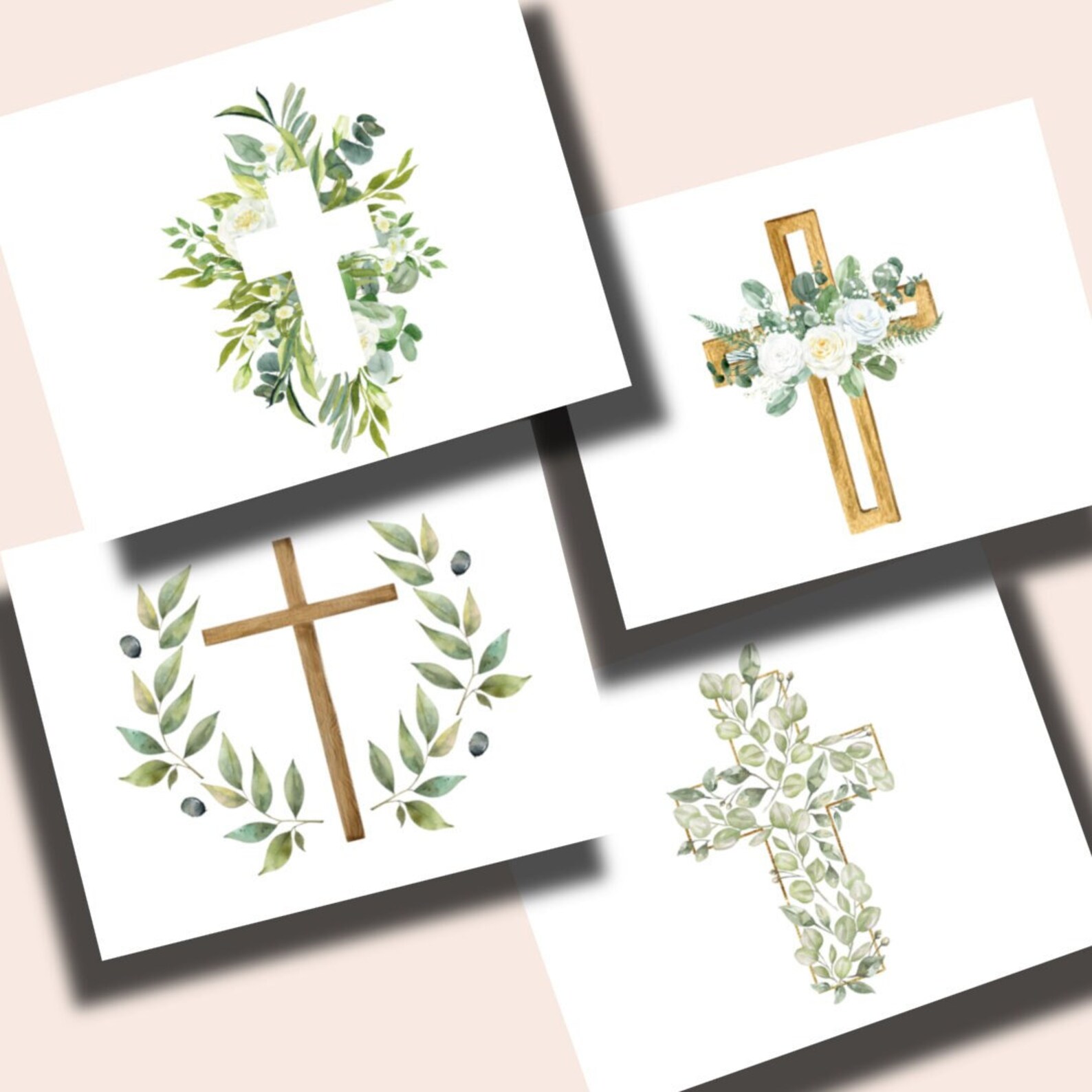 Holy Cross Note Cards Thank You Cards Gift for Pastor,friends,bishop ...