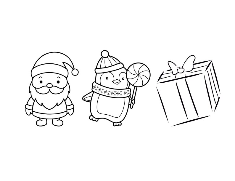 Christmas Cards for Kids Coloring Christmas Greeting Cards Kids DIY ...