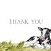 Cow Thank You Cards Pack With Envelopes - Etsy