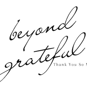 Beyond Grateful Thank You Card Set With Quality Kraft Envelopes for ...