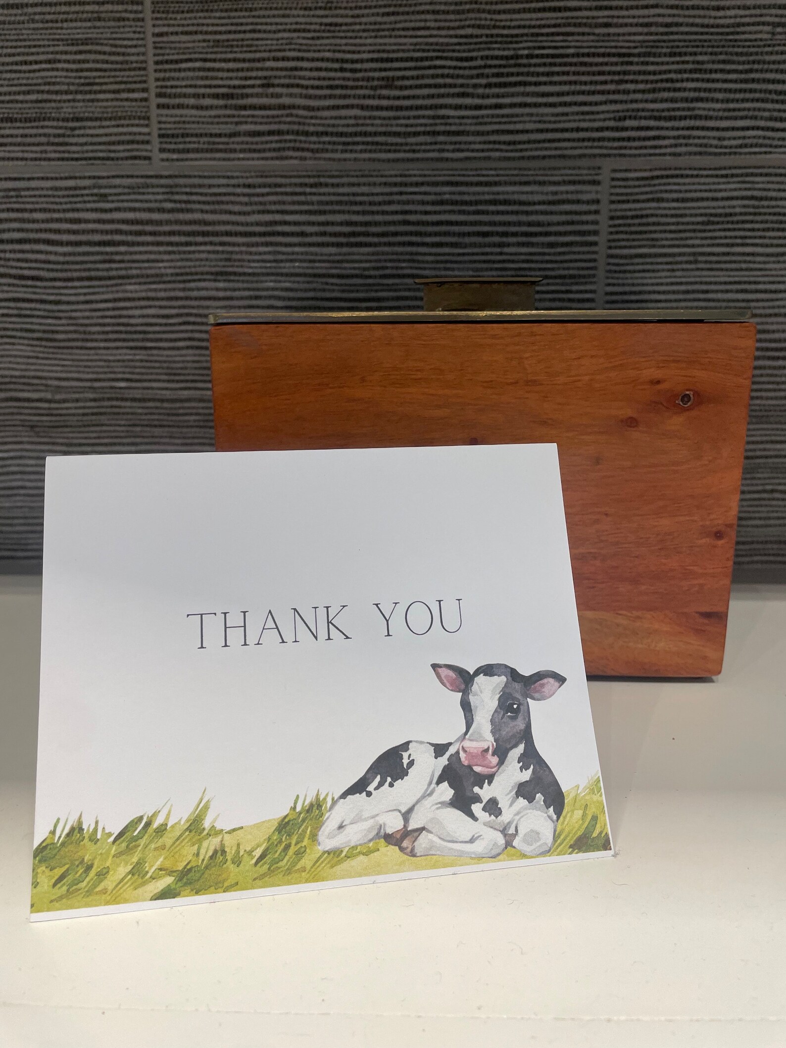 Cow Thank You Cards Pack With Envelopes - Etsy