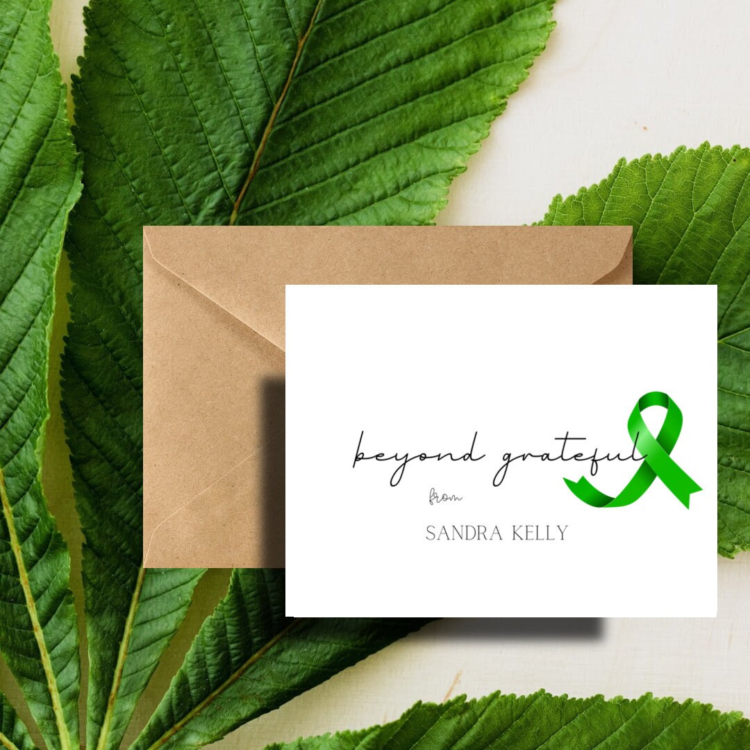 Personalized Scoliosis Thank You Note Cards - Set With Envelopes - Etsy