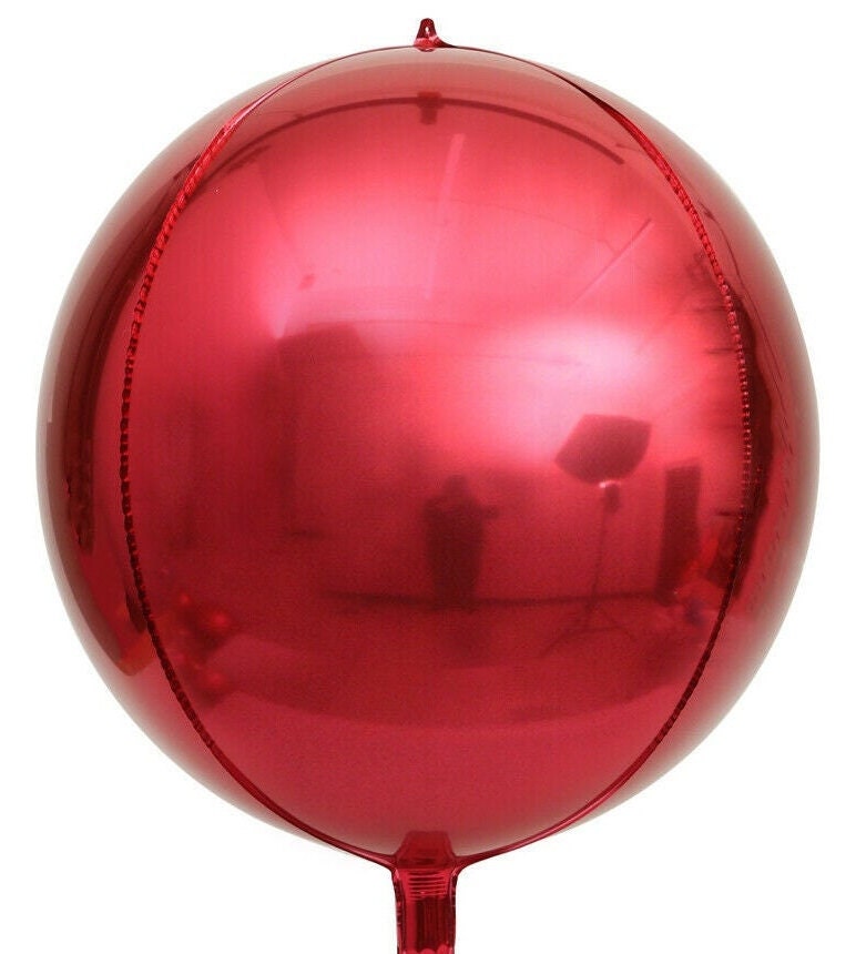 22 Inch Large Orb Balloon Decoration 360 Degree Balloons 4D Round ...