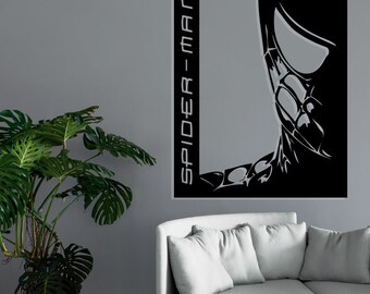 Spider Man Wall Decor Lasercut DXF Files - Etsy