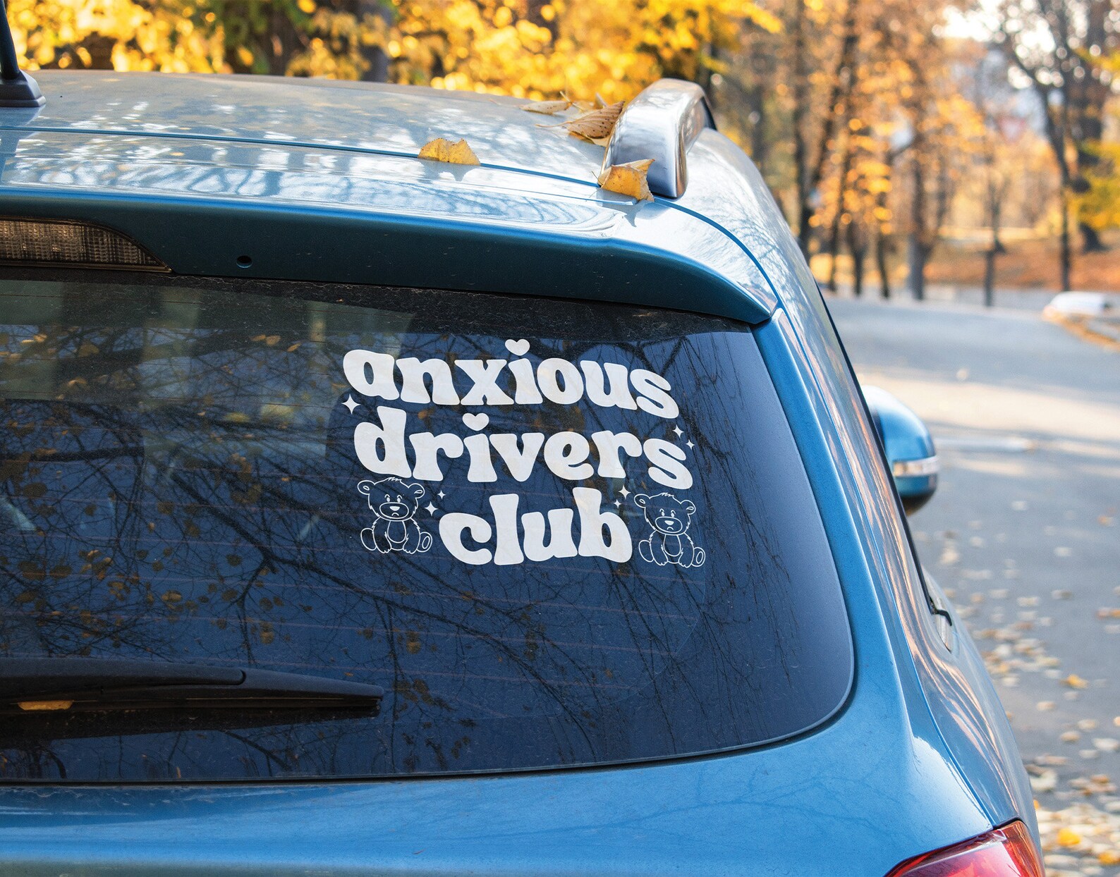 Anxious Drivers Club SVG PNG: Car Decal Cut File (digital Download) - Etsy