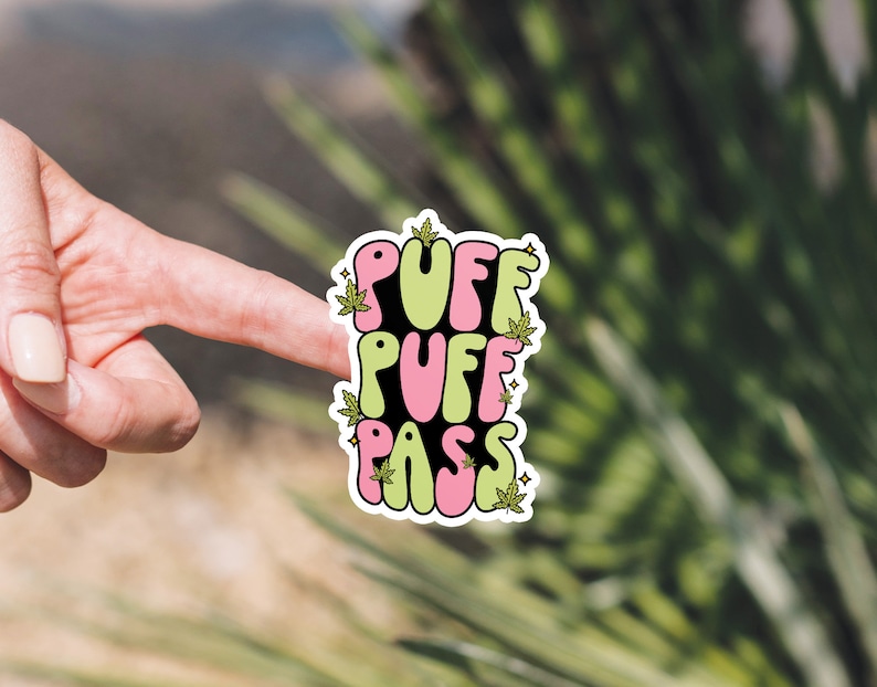Puff Puff Pass Svg Png Weed Png Hippie Png 420 Png PNG for - Etsy
