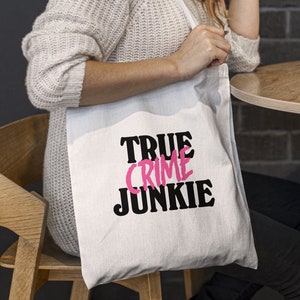 True Crime Junkie PNG, Sublimation Design for Shirt, Mug, Stickers ...