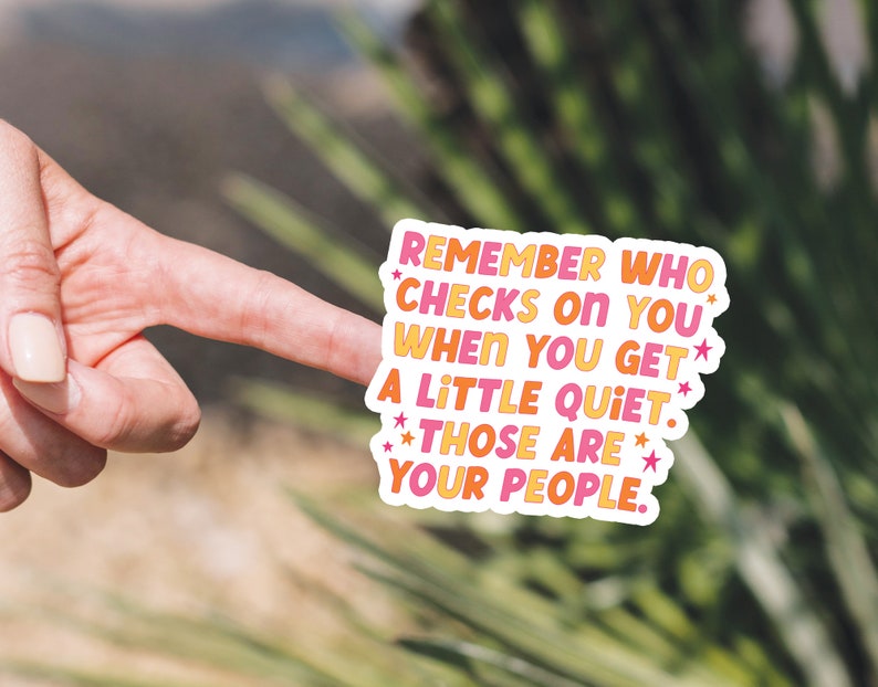 Remember Who Checks on You SVG PNG: Mental Health Design (digital ...