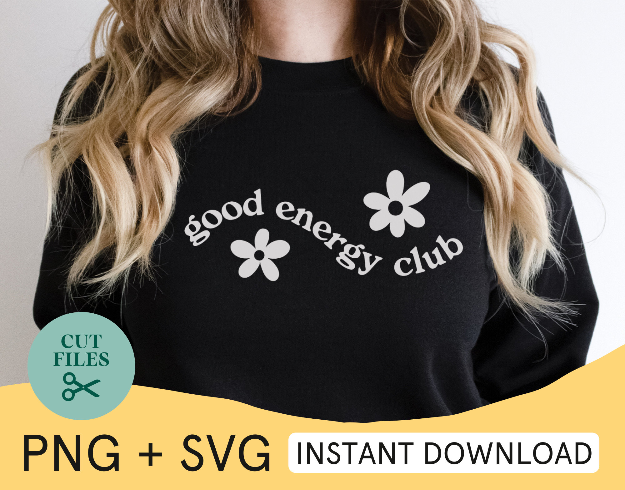 Good Energy Club SVG PNG Protect Your Energy Silhouette - Etsy