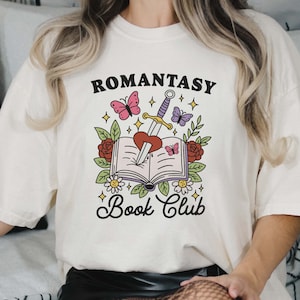 Romantasy Book Club Design: Creative Bookish SVG, PNG (digital Download ...