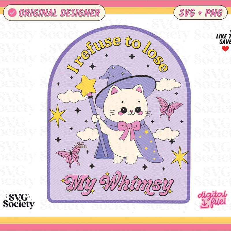 Whimsy Quote Sticker - Etsy