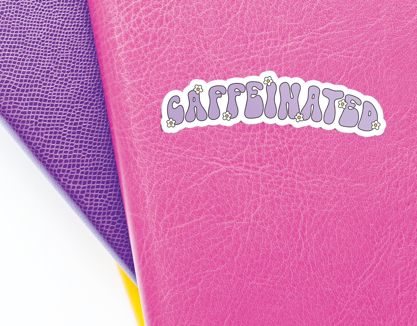 Caffeinated Svg Groovy Svg Sublimation Svg Iced Coffee Svg - Etsy