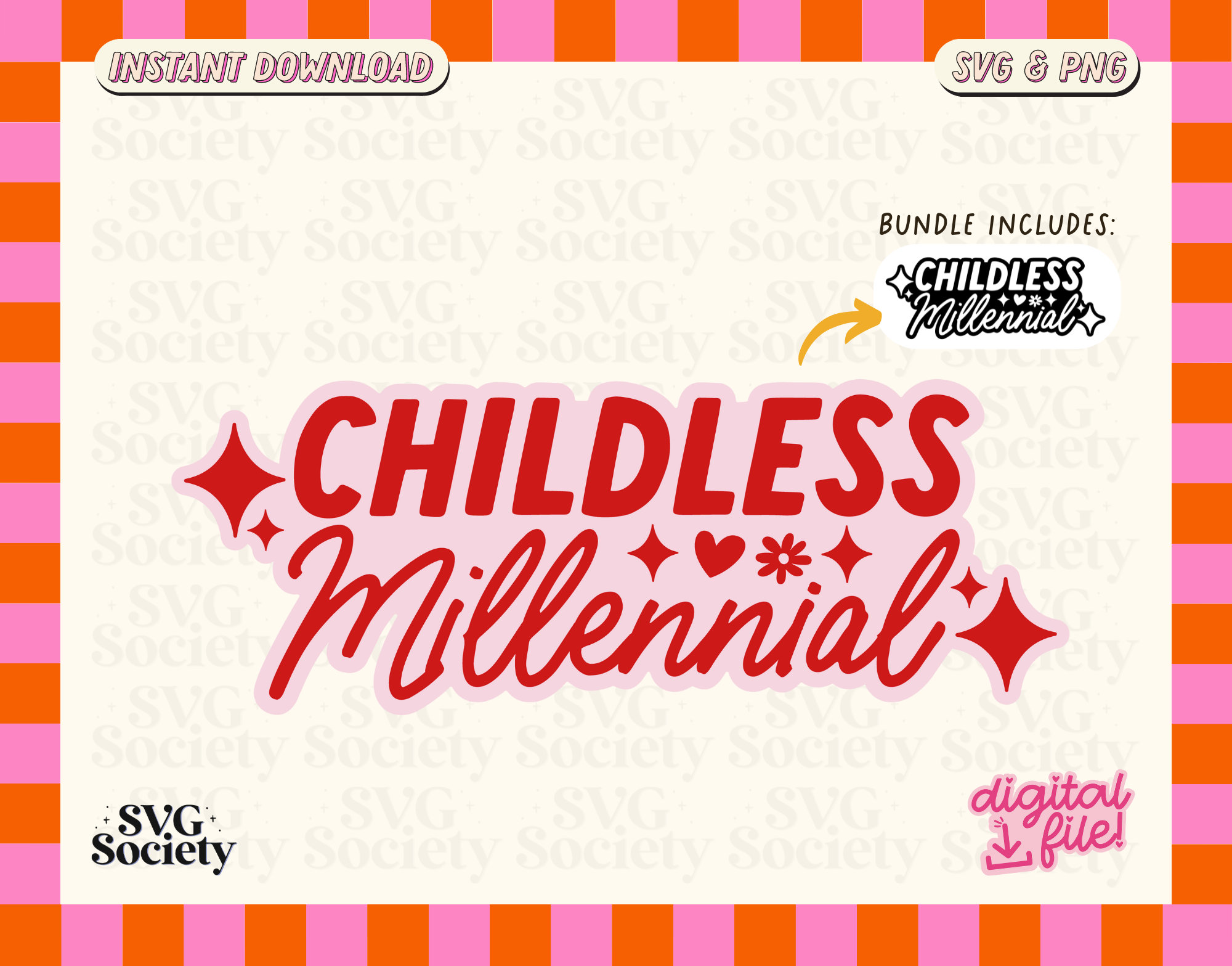 Childless Millennial Svg Millennial Svg Empowered Women Svg - Etsy