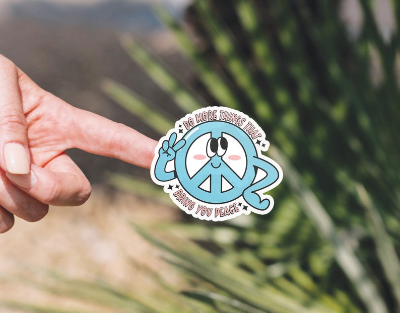 Do More Things That Bring You Peace Mental Health Retro PNG - Etsy