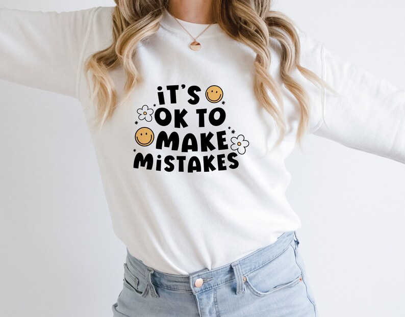 Its Ok to Make Mistakes Svg Mental Health Svg Motivational - Etsy
