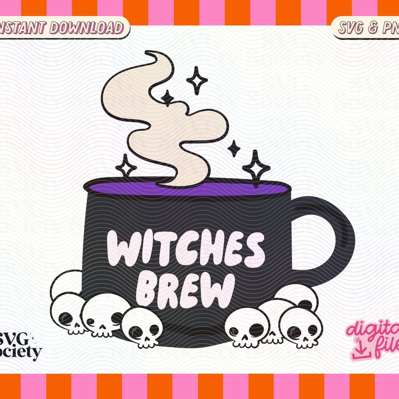 Witches Brew Clipart - Etsy