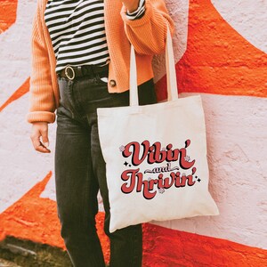 Vibin' and Thrivin' SVG, Y2K Svg, Affirmations Svg, Motivational Svg ...