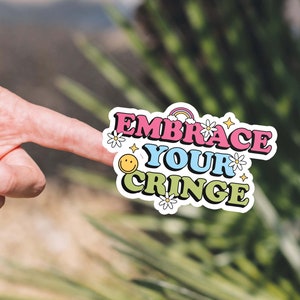 Embrace Your Cringe SVG PNG Cute Fun Lettering Design for T-shirts ...