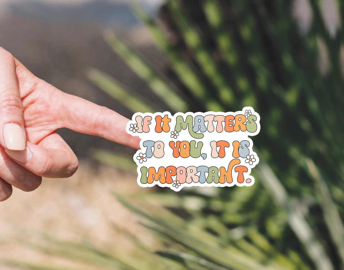If It Matters to You, It is Important SVG PNG • Mental Health Svg, Self ...