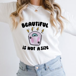 Beautiful is Not A Size SVG, Body Positivity, Love Yourself, Self Love ...