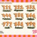 Angel Numbers SVG & PNG Bundle, Cute Creative Spiritual Angel Numbers ...