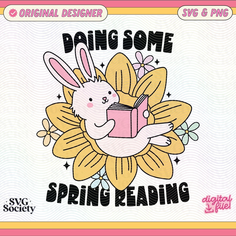 Reading Svg - Etsy